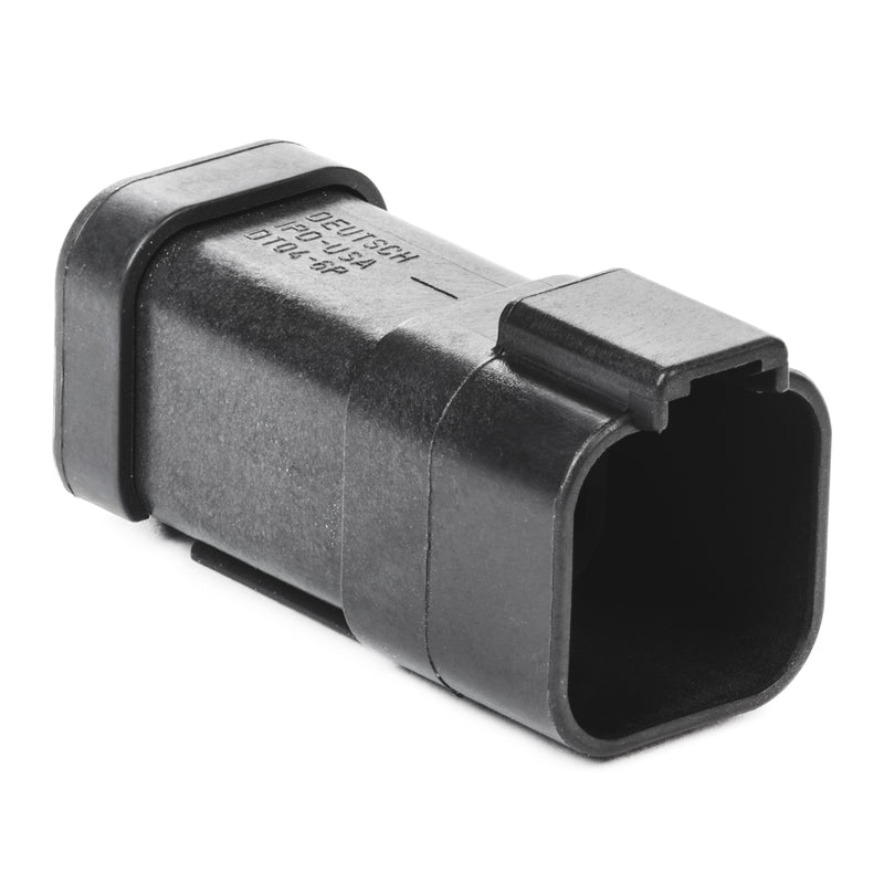 DT04-6P-CE03 - DT Series - 6 Pin Receptacle - End Cap, Reduced Dia. Se – BuyDeutsch