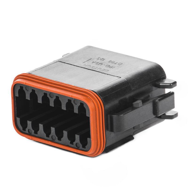 DT06-12SA-CE10 - DT Series - 12 Socket Plug - A Key, Enhanced Seal Ret – BuyDeutsch