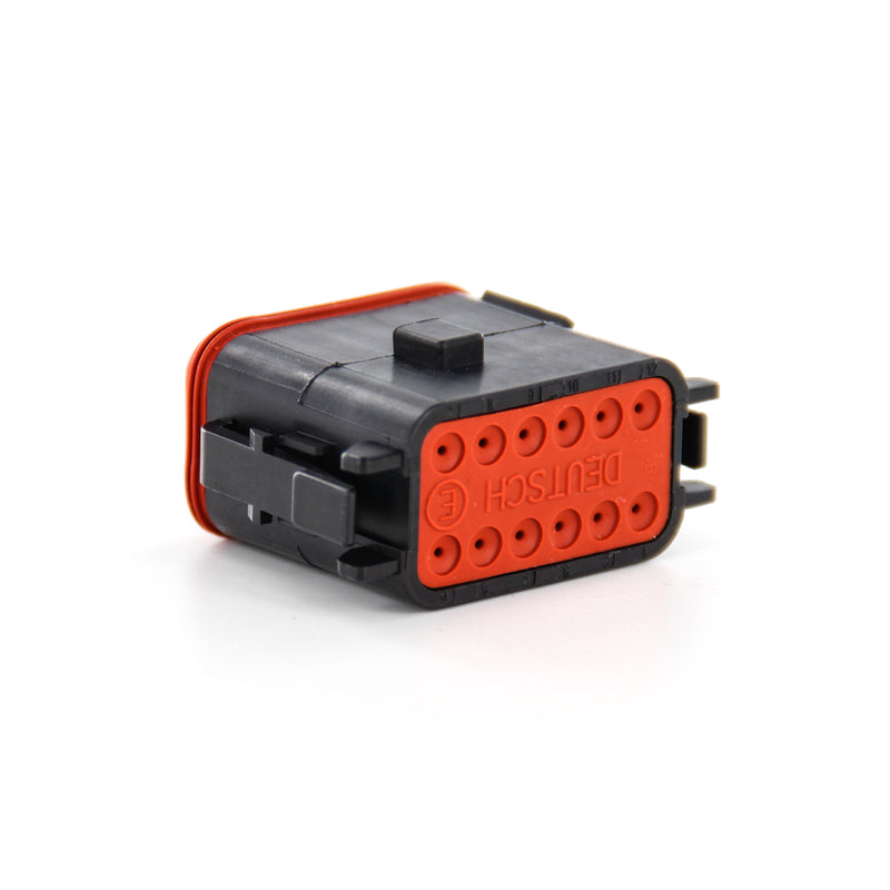 DT06-12SB-CE06 - DT Series - 12 Socket Plug - B Key, Enhanced Seal Ret – BuyDeutsch