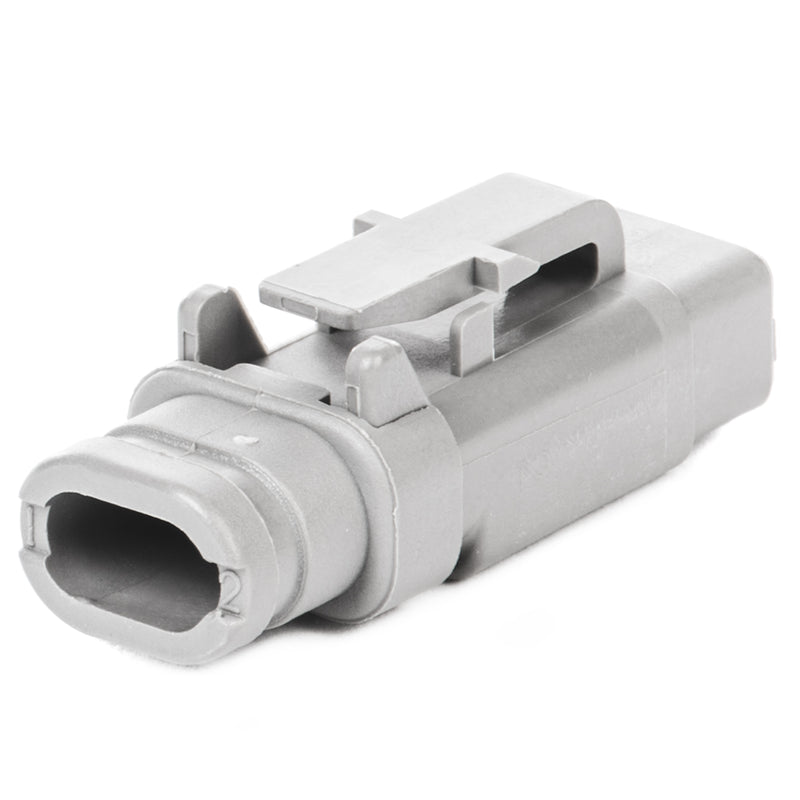 DTM06-2S-E007 - DTM Series - 2 Socket Plug - Shrink Boot Adapter, Gray – BuyDeutsch