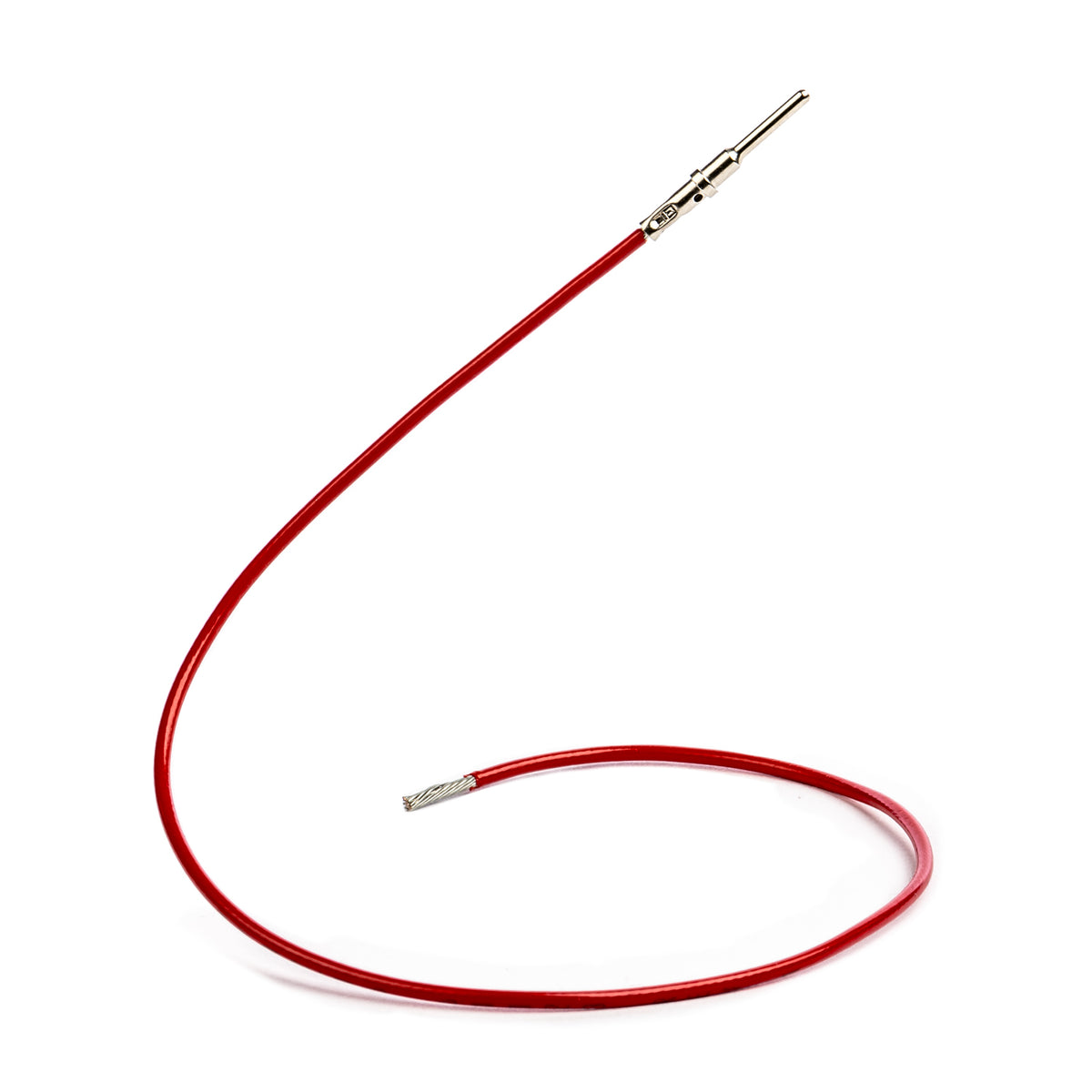 DL-16-RD-1FT-P - Wire Lead - 16 AWG - RED - 1 FT - PIN – BuyDeutsch