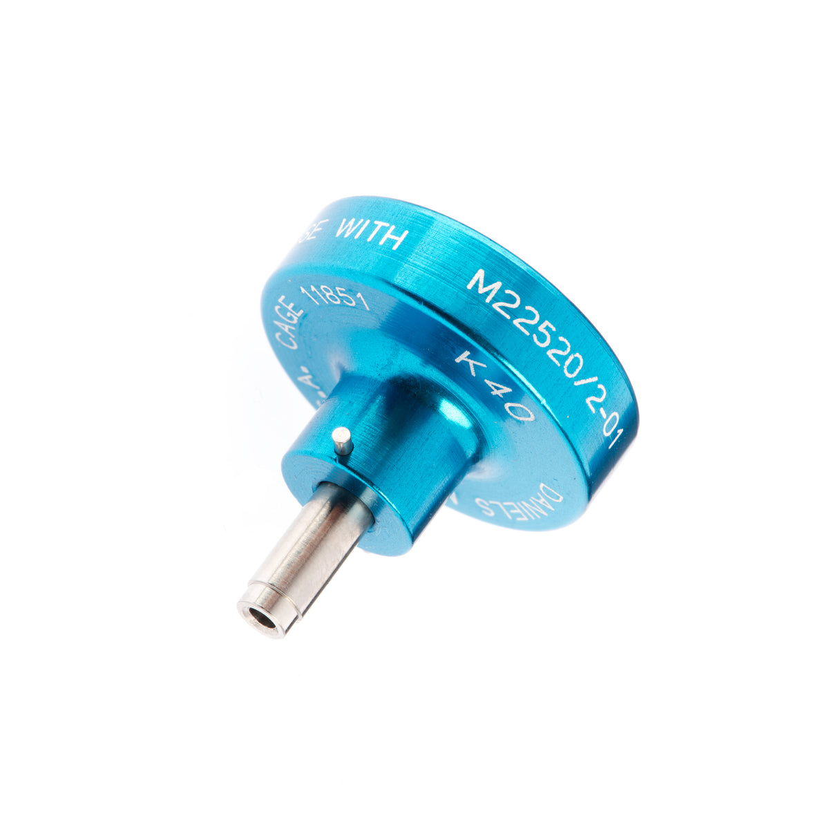 K40 - AFM8 Crimper Positioner - Socket #38943-22 - Size 22 Contacts ...