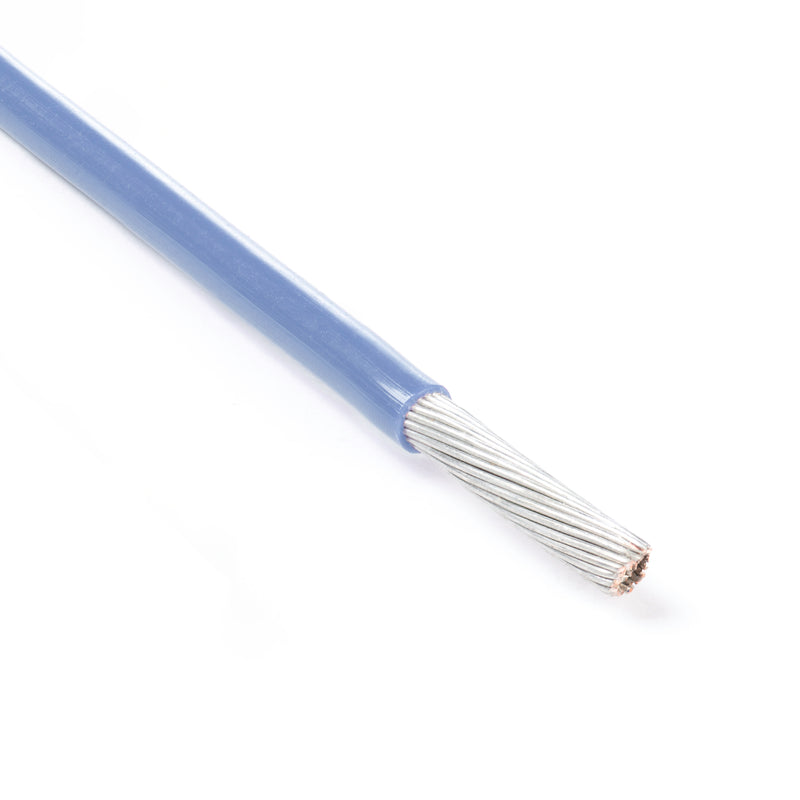 M22759/32-12-6 - TEFZEL POWER WIRE - 12 AWG - BLUE – BuyDeutsch