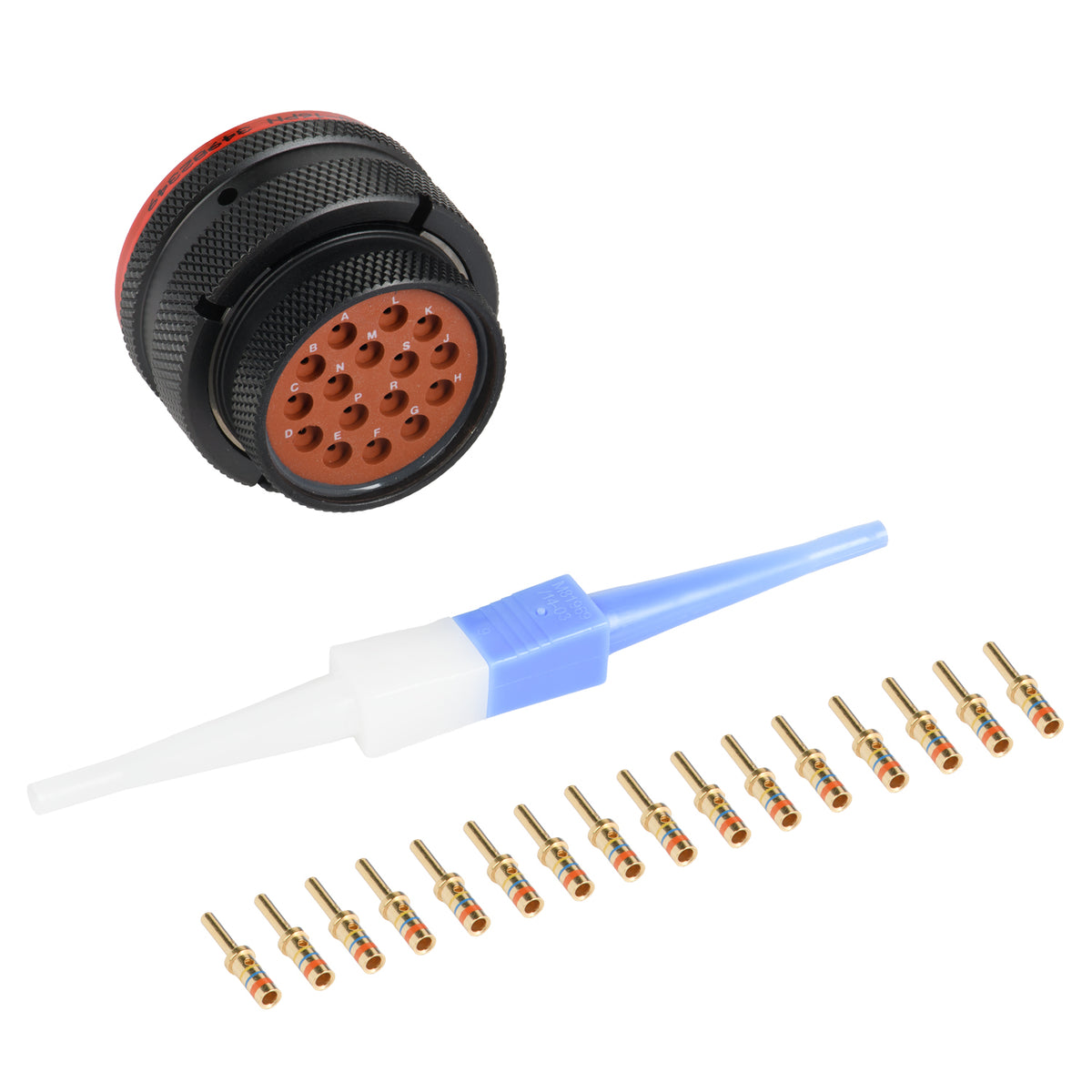 AS620-16PN - AS Series - Plug Kit - Shell Size 20, 16 Cavity, Size 16 ...