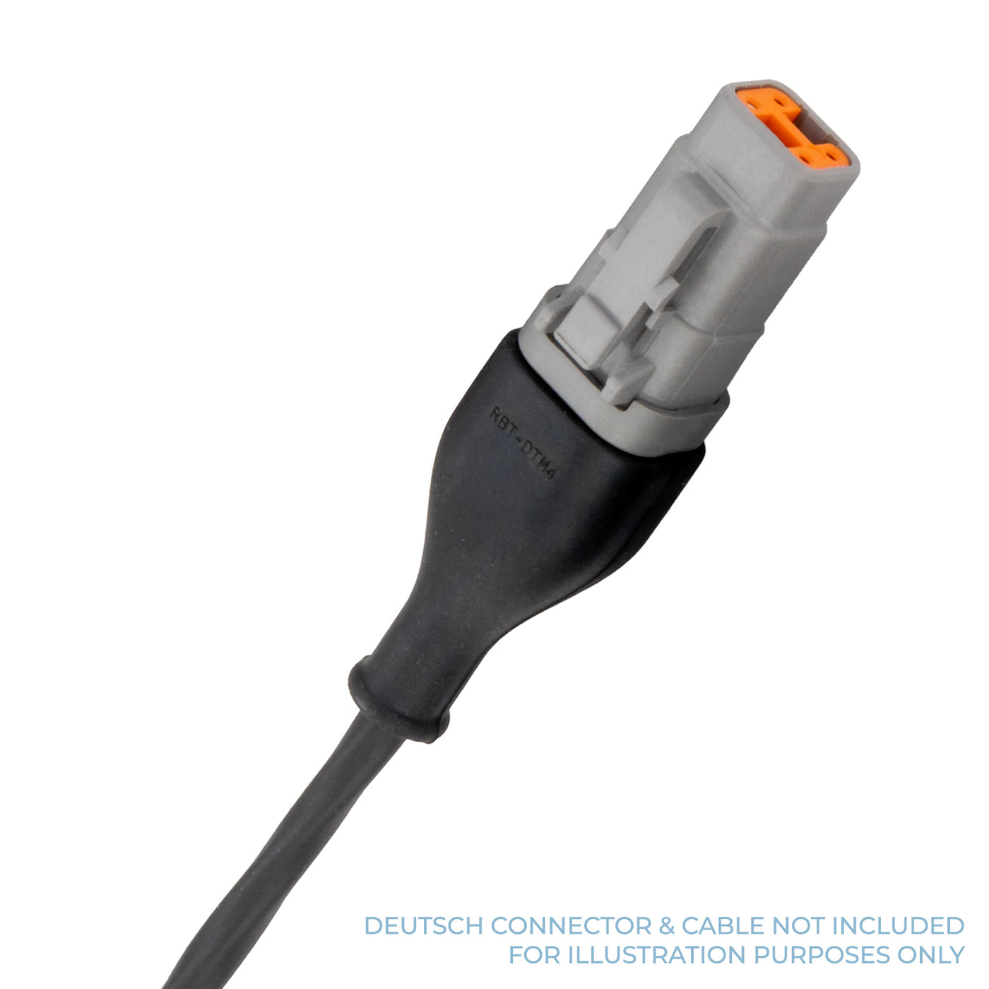 RBT-DTM4 - DTM Series - 4 Cavity - Flexible Rubber Boot - Black ...