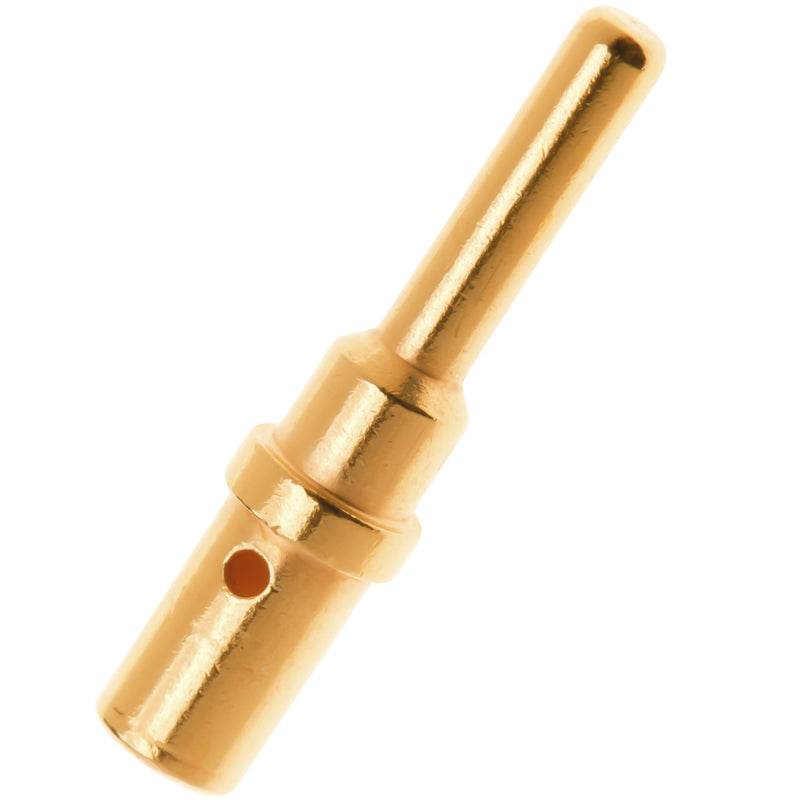 0460-220-1231 - Solid Pin - Size 12 - 12-14 AWG, 25 Amps, Gold Plated ...