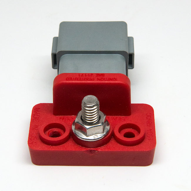 SBC-12R - 12 POS Right angle busbar, Red – BuyDeutsch