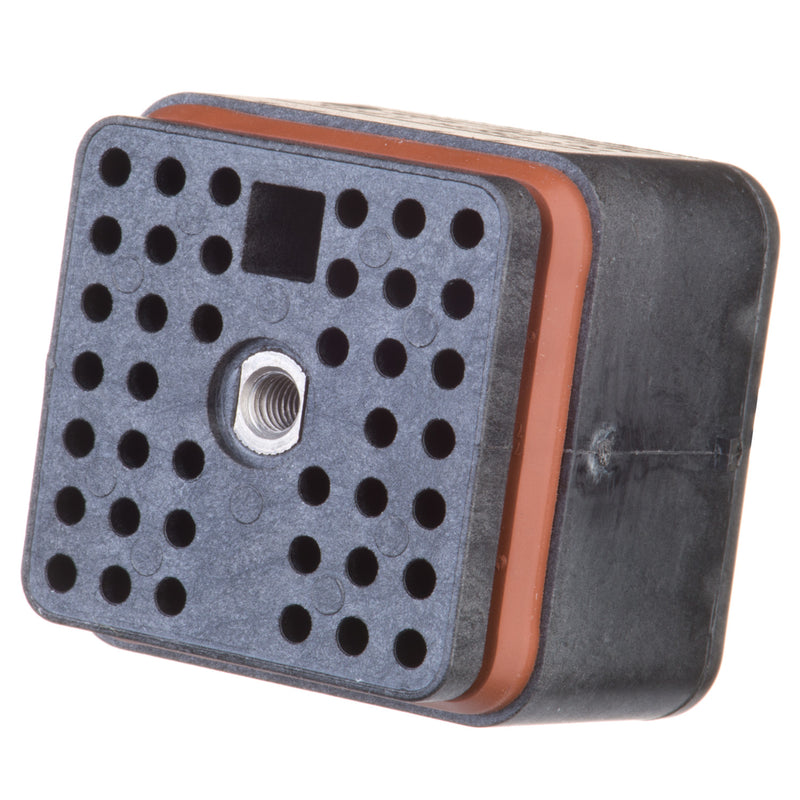 AEC16-40SU - AEC Series - Plug - 40 Cavity, In-Line, Univ. Key, Black ...