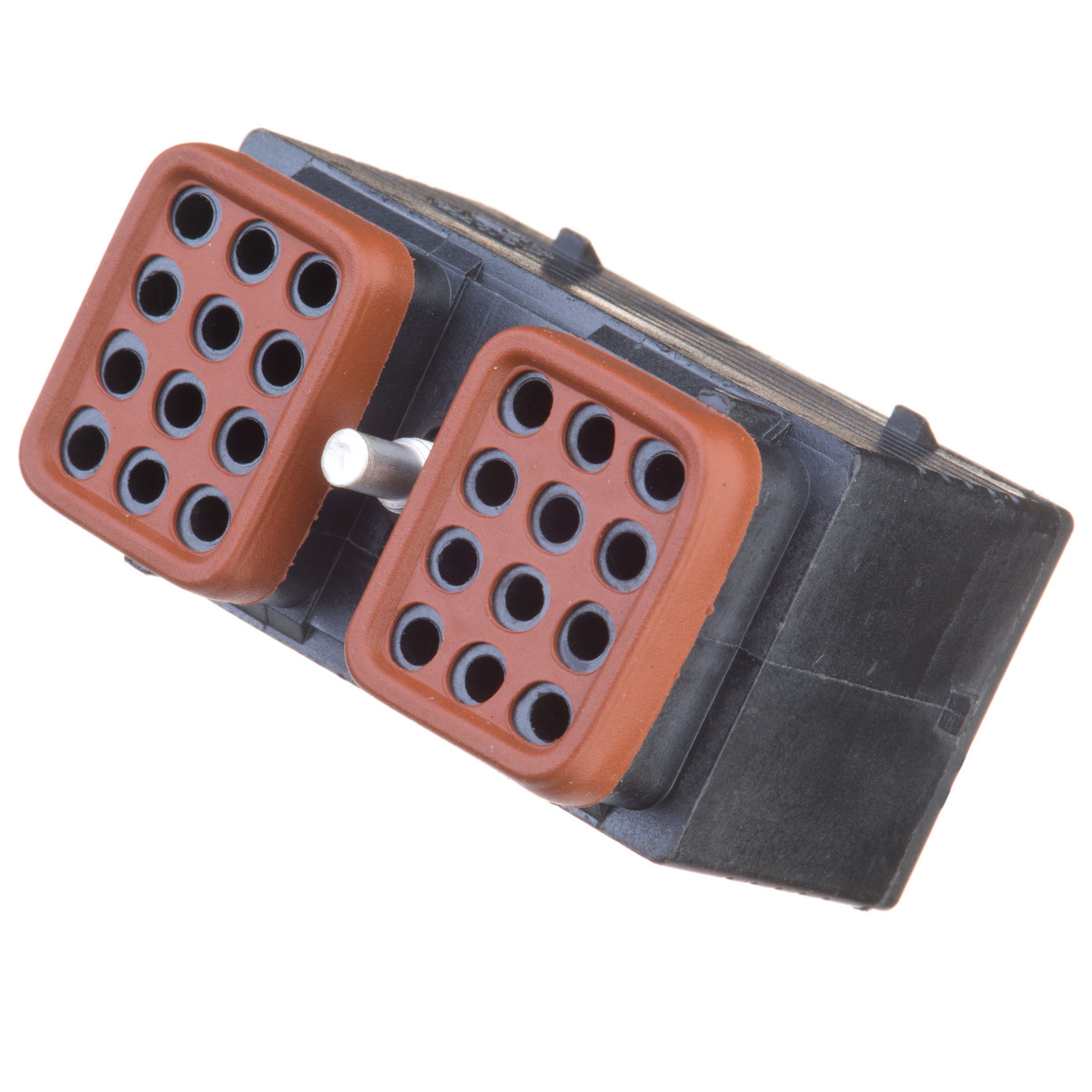 DRC16-24SA - DRC Series - 24 Socket Plug - A Key, In-Line, Black ...