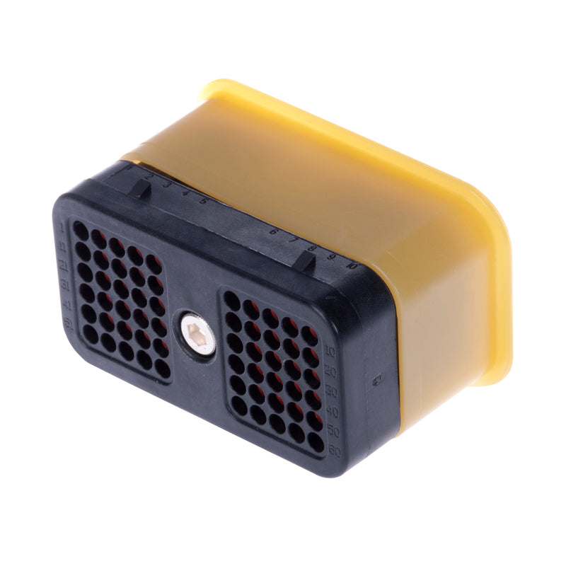 DRC26-60S06 - DRC Series - 60 Cavity Plug - 06 Key, In-line, Black ...