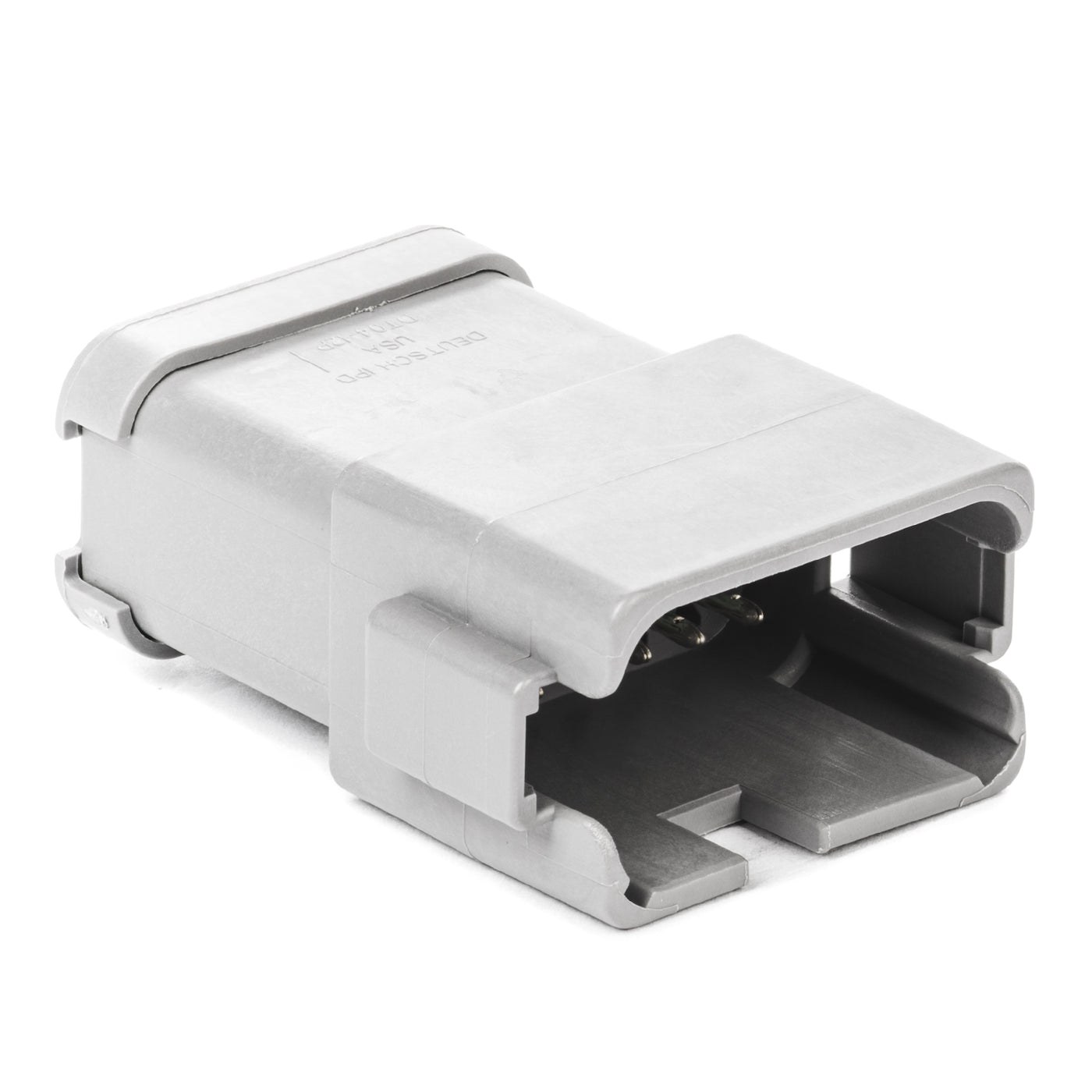 DT04-12PA-P031 - DT Series - 12 Pin Receptacle - A Key, (4) 3 Pin Buss ...