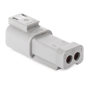 DT04-2P-CE01 - DT Series - 2 Pin Receptacle - Reduced Dia. Seal, EndCa ...