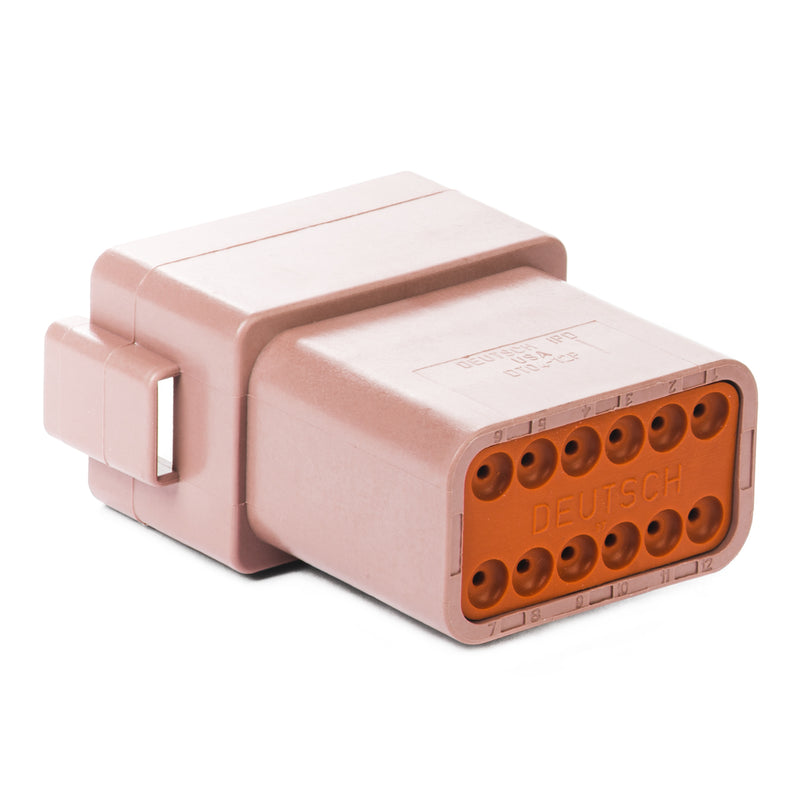 DT04-12PD - DT Series - 12 Pin Receptacle - D Key, Brown – BuyDeutsch