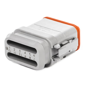 DT06-12SA-CE13 - DT Series - 12 Socket Plug - A Key, Enhanced Seal Ret – BuyDeutsch