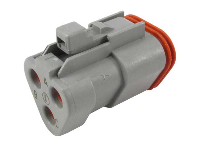 DT06-3S-CE01 - DT Series - 3 Socket Plug - Reduced Dia. Seals, End Cap ...