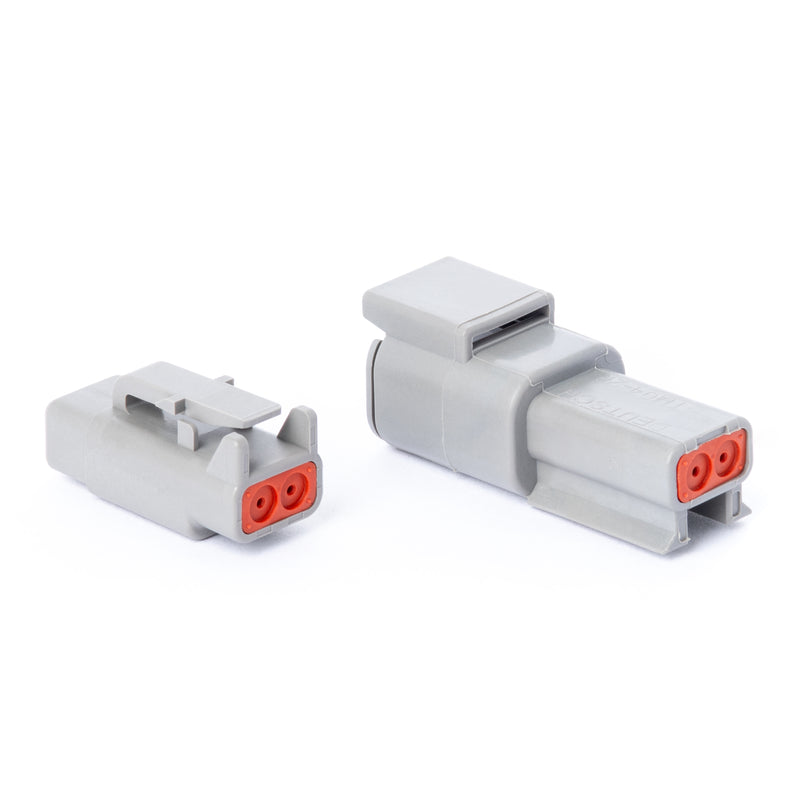 DTM02GY - DTM Series - 2 Pin Stamped and Formed Contact Connector Kit ...