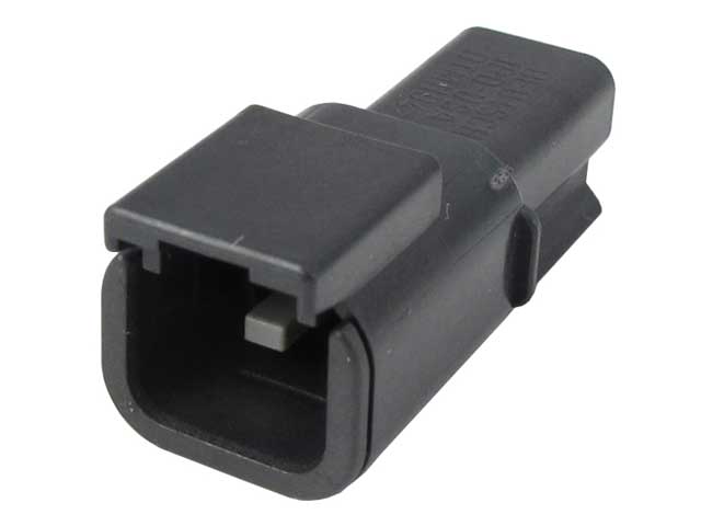 DTMH04-2PA- DTM Series- 2 Pin Receptacle- A Key, Black – BuyDeutsch
