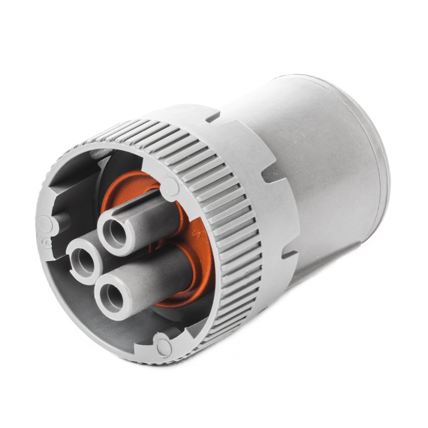 HD16-3-16S - HD10 Series - 3 Socket Plug - Non-Threaded Rear, Gray ...