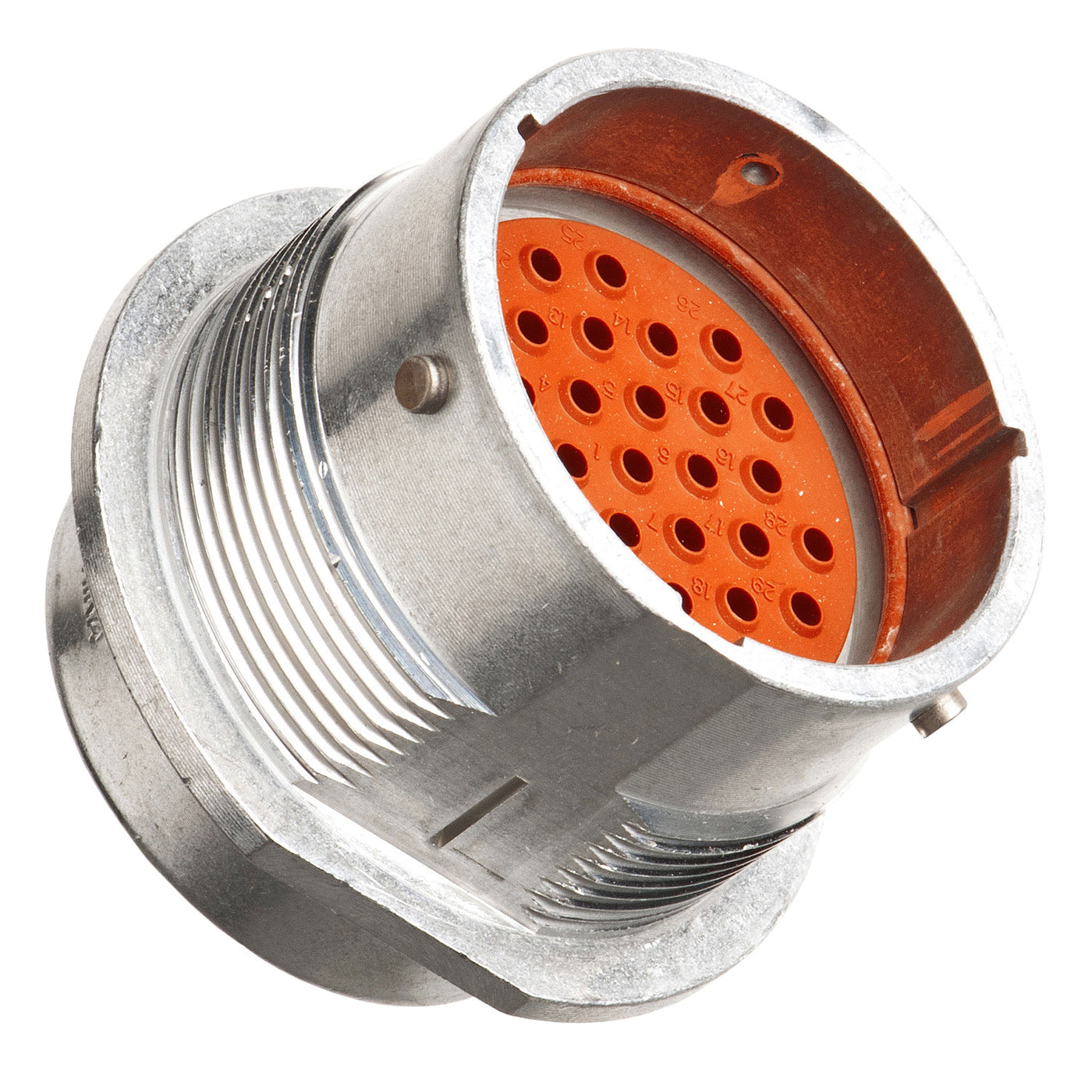 HD34-24-31PT - HD30 Series - 31 Pin Receptacle - 24 Shell, T Seal, Fla ...