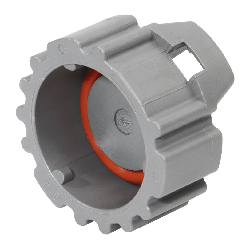 HDC16-3 - HD10 Series - Dust Cap for 3 Cavity Receptacle - Gray ...