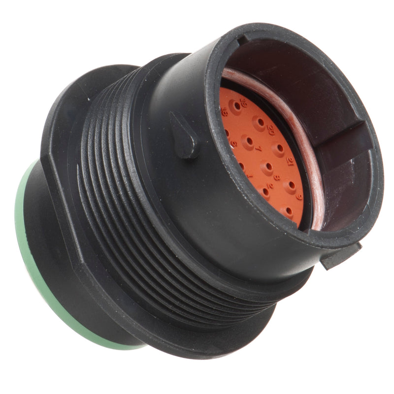 HDP24-18-21PN - HDP20 Series - 21 Pin Receptacle - 18 Shell, N Seal, F ...